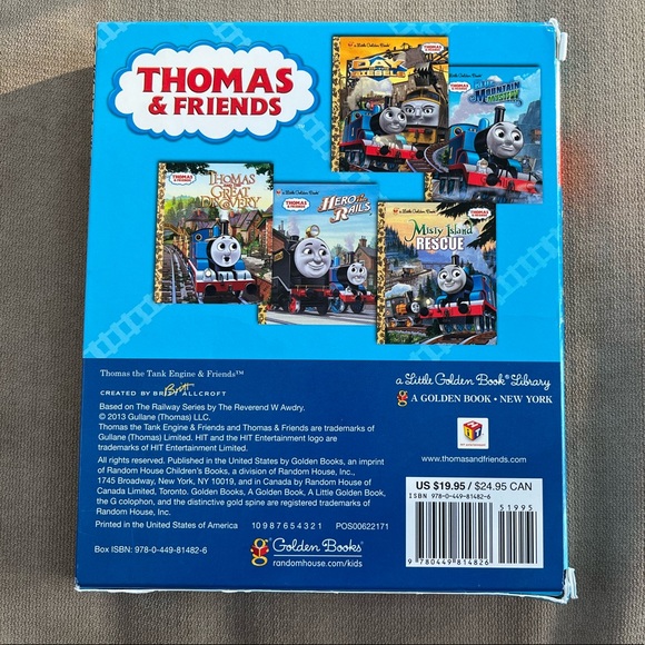 Golden Books | Other | Thomas And Friends Golden Books Collection ...